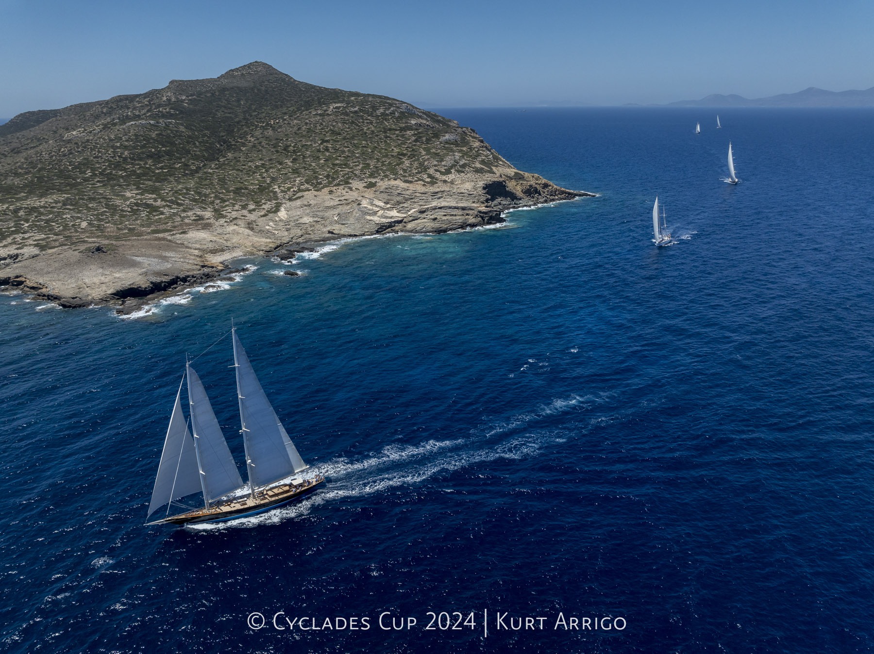 Sailing Excellence of Superyachts Shines at the First Cyclades Cup in ...
